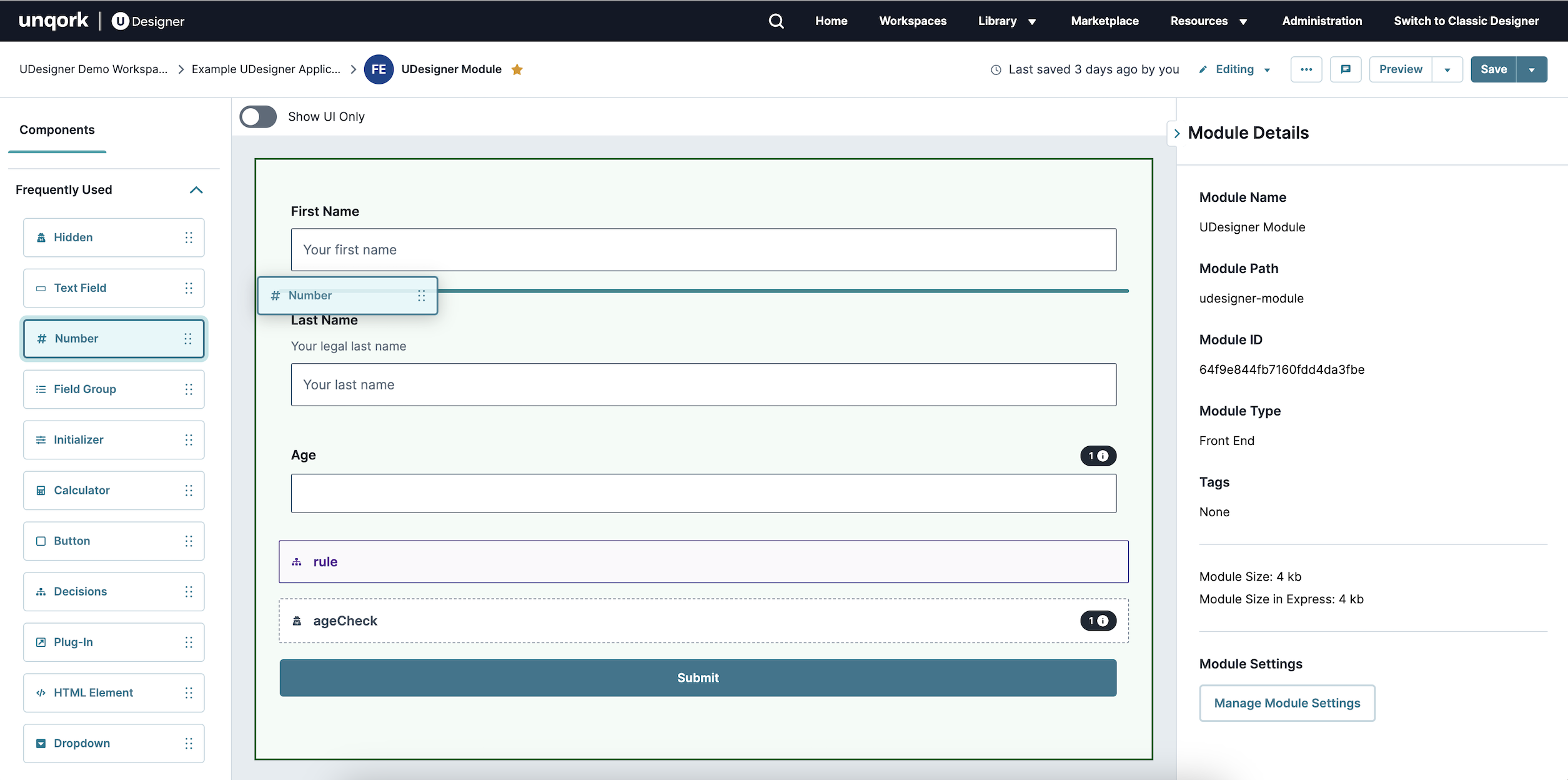 Codeless Application Development | Unqork Platform Overview